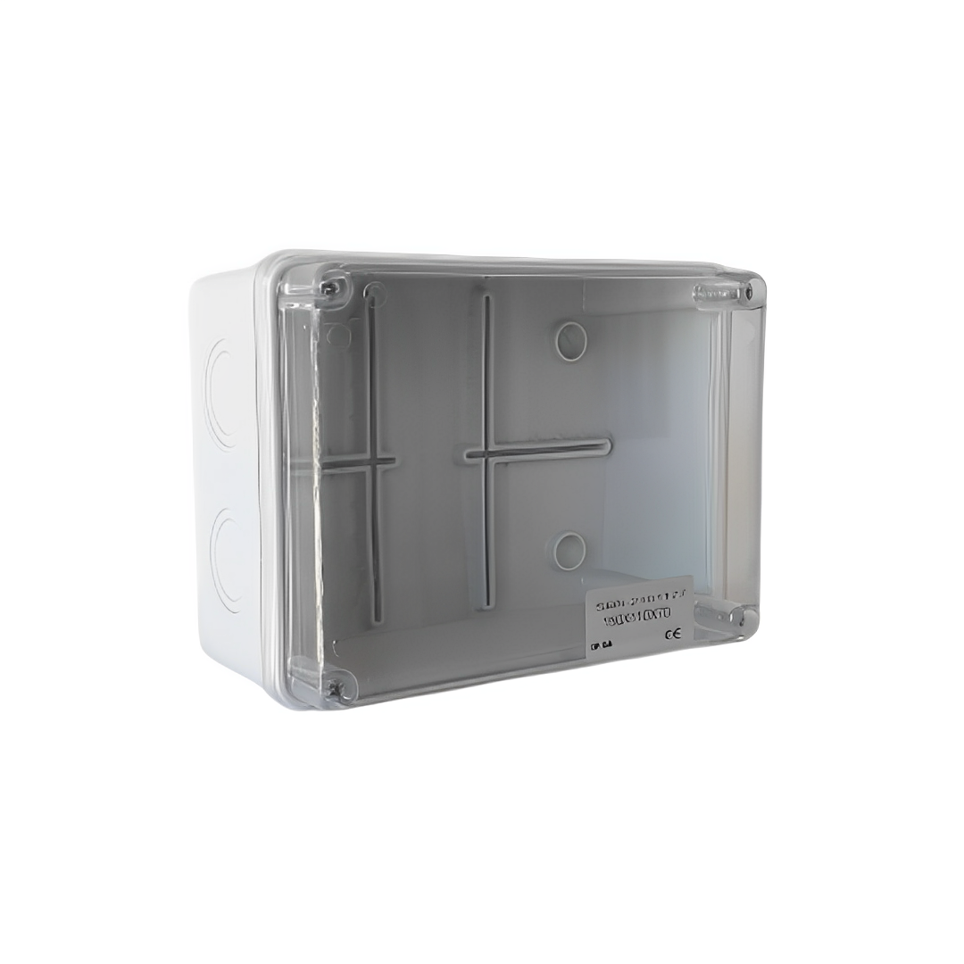 CAJA DE PASO PLÁSTICA CON TAPA TRANSPARENTE – R. C. TEISA, S.A.